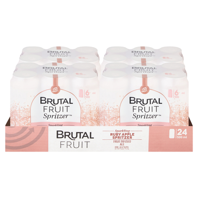 Brutal Fruit Ruby Apple Spritzer 24 x 500ml | PnP