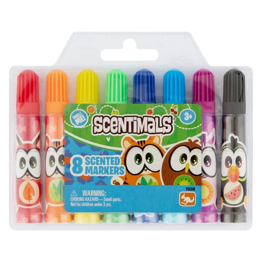 Scentimals 8 Pack Scented Mini Markers | PnP