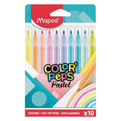 Maped Pastel Colour Felt Pens 12 Pack | Smart Price Specials | PnP Home