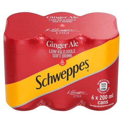 Schweppes Tonic Water Can 200ml x 24 | PnP