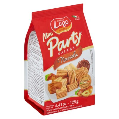 Lago Mini Party Hazelnut Wafers 125g | PnP