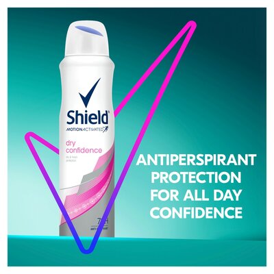 Shield Women Fresh Confidence Antiperspirant Deodorant Body Spray 150ml ...