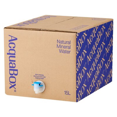 AcquaBox Natural Mineral Water Bag in Box Tap 15L | PnP