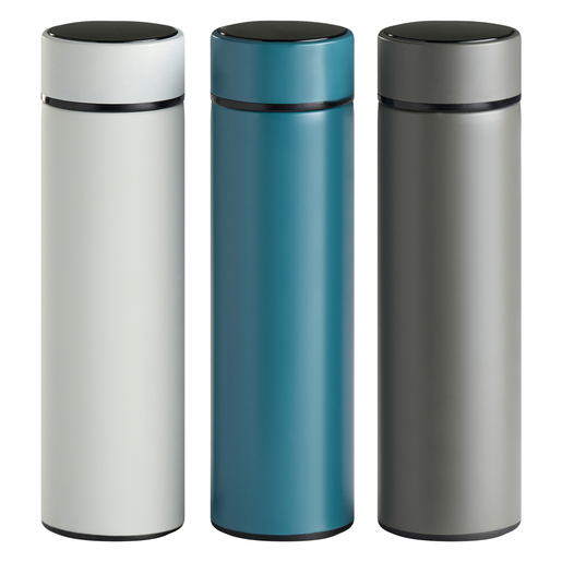 Day Vacuum Flask With Thermometer 0.4L 12 Pack | PnP
