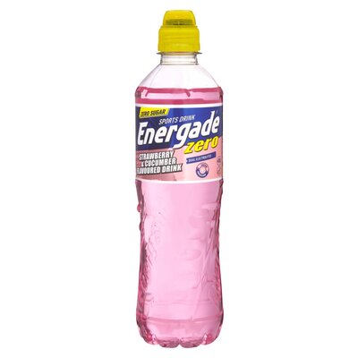 Energade Zero Strawberry & Cucumber Flavoured Sports Drink 500ml | PnP