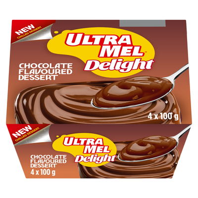 Danone Ultra Mel Chocolate Chilled Dessert 4 Pack | PnP