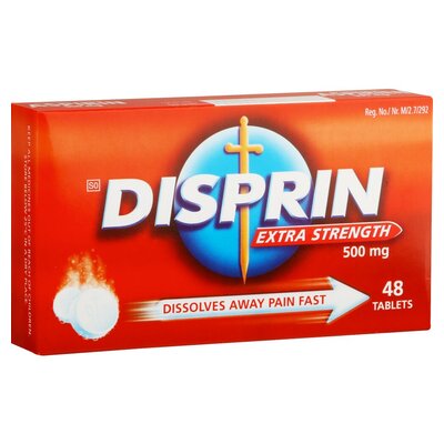 Disprin Extra Strength Pain Tablets 48 Pack | PnP