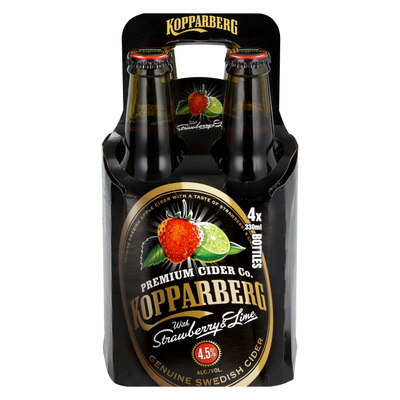 Kopparberg Strawberry Cider NRB 4 x 330ml | PnP