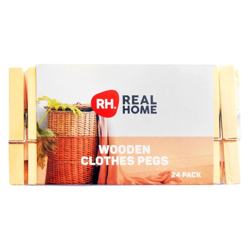 Real Home Wooden Pegs 24 | Smart Price Specials | PnP Home