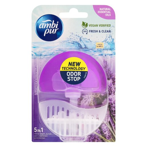 Ambi Pur Flush Starter Kit Lavender & Rosemary 55g | PnP