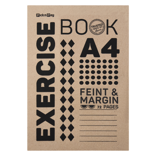 PnP A4 72 Page Feint & Margin Exercise Book | Smart Price Specials ...
