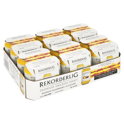 Rekorderlig Mango Raspberry Can 330ml 24 x 330ml | PnP