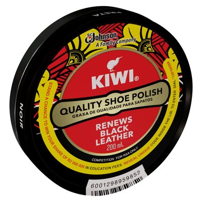 Kiwi Paste Shoe Polish Black 200ml | PnP