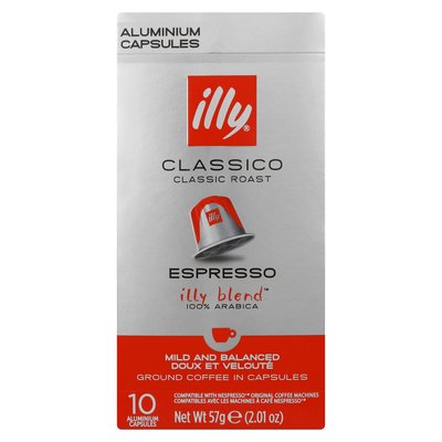 Illy Coffee Caps Espresso Classic 10 Capsules | PnP