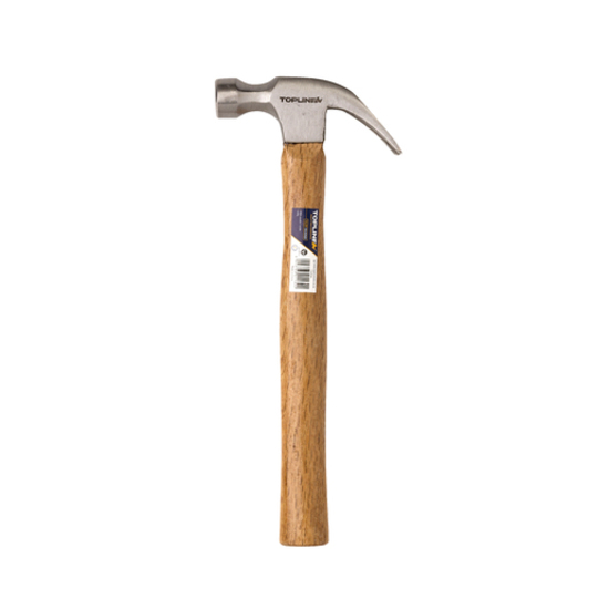TOPLINE Claw Hammer - Wooden Handle 500g | PnP