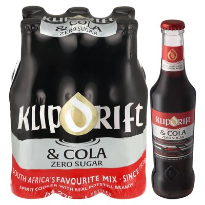 Klipdrift & Cola 0% Sugar 6 x 275ml | Smart Price Specials | PnP Home