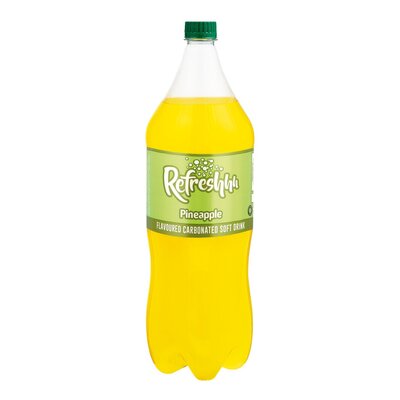 Refresh Pineapple Flavoured Carbonated Soft Drink 2L x 6 | PnP
