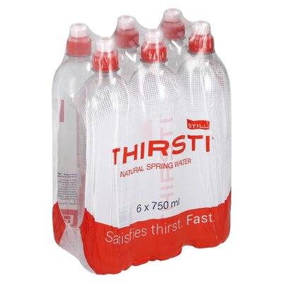 Thirsti Sports Still Water 750ml x 6 | PnP