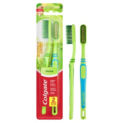 Colgate Double Action Toothbrush 2 Pack | PnP