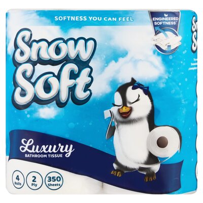 Snowsoft 2 Ply Toilet Rolls 4 Pack | PnP