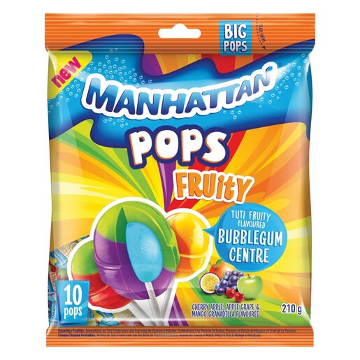 Manhattan Pops Fruity 210g | PnP