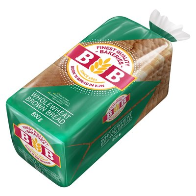 BB Whole Wheat Brown Bread 800g | PnP