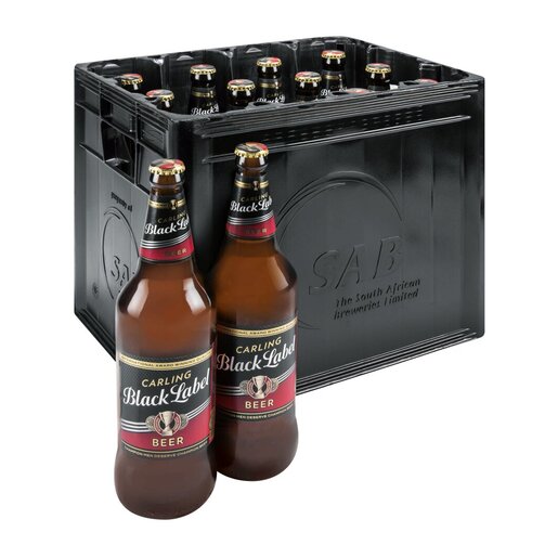 Carling Black Label Beer 12 x 750ml | PnP