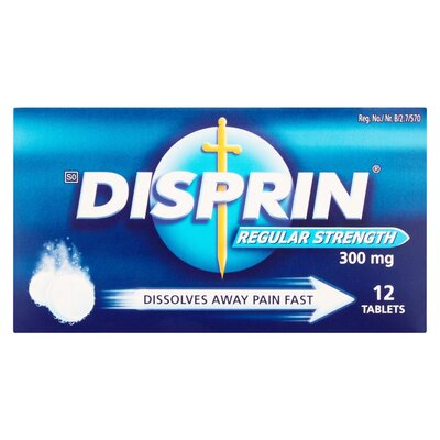 Disprin Regular Pain Tablets 12s | PnP