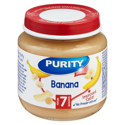 Purity Jar Bananas 125ml from 7 Months | PnP
