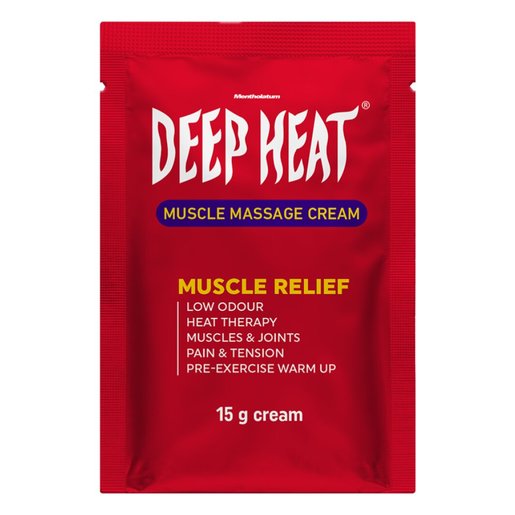 Deep Heat Muscle Massage Cream 15g | PnP
