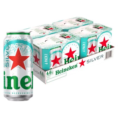 Heineken Silver Beer 24 x 440ml | Smart Price Specials | PnP Home