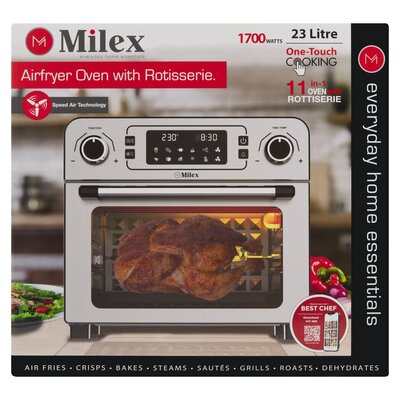 MILEX 23L Airfryer With Rotisserie | PnP