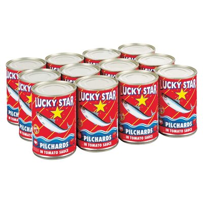 Lucky Star Pilchards in Tomato Sauce 400g x 12 | PnP