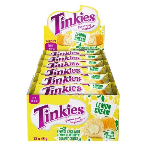 Tinkies Lemon Cream Sponge Cake 45g | PnP