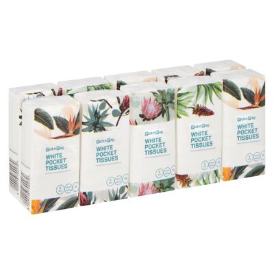 PnP White Pocket Tissues x 10 | PnP