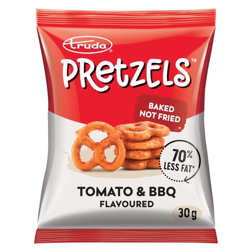 Truda Tomato & BBQ Flavoured Pretzels 30g | PnP