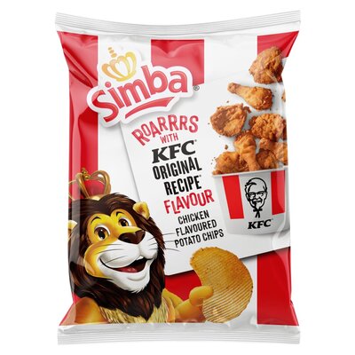 Simba KFC Original Recipe Flavoured Potato Chips 4 x 25g | PnP