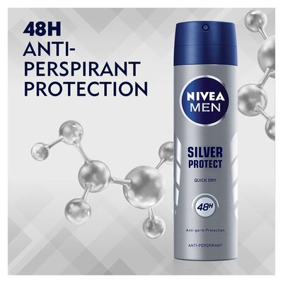 Nivea Men Silver Protect Deodorant Body Spray 150ml | PnP