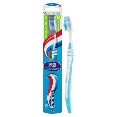 Aquafresh Clean & Flex Soft Toothbrush | PnP