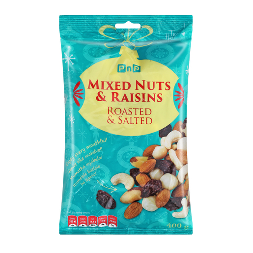 PnP Mixed Nuts & Raisins 400g x 12 | PnP