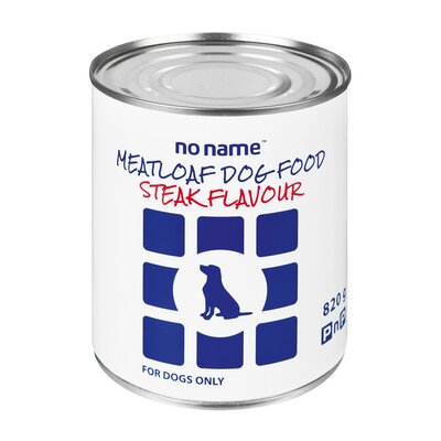 No Name Steak Flavour Meatloaf Dog Food 820g | Smart Price Specials ...