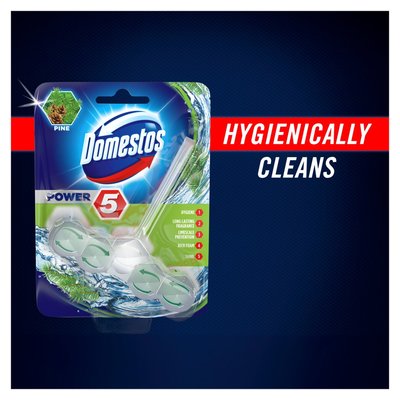 Domestos Pine Rim Block Stain Removal Toilet Cleaner 55g | Smart Price ...