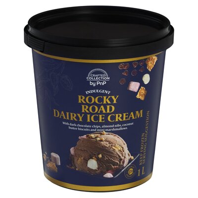 Crafted Collection Rocky Road Ice Cream 1L | PnP