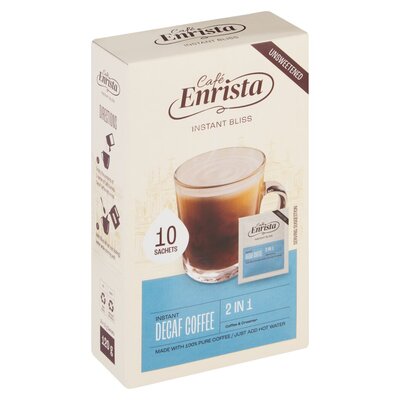 Cafe Enrista 2in1 Decaffeinated Instant Coffee 10 x 12g Sachets | PnP