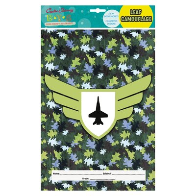 Creative A4 Die-Cut Camouflage Book Jackets | PnP