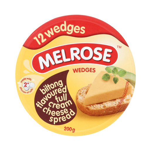 Melrose Biltong Cheese Wedges 200g | Smart Price Specials | PnP Home