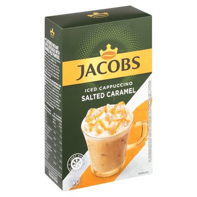 Jacobs Instant Cappuccino Salted Caramel 8 x 20.3g | Smart Price ...
