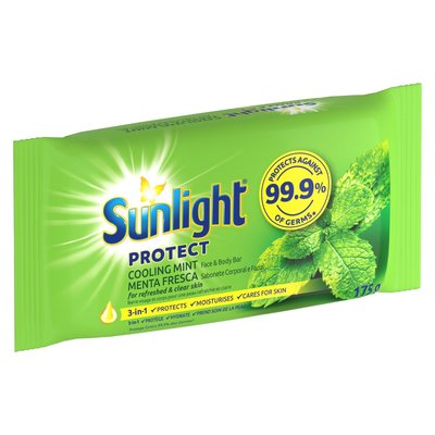 Sunlight Protect Cooling Mint Face & Body Bar Soap 175g | PnP