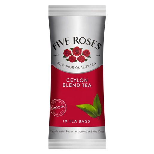 Five Roses Tagless Teabags 10 Pack | PnP