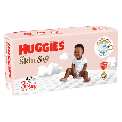 Huggies Gold Size 3 (5-7kg) Value Pack 58 Nappies | PnP